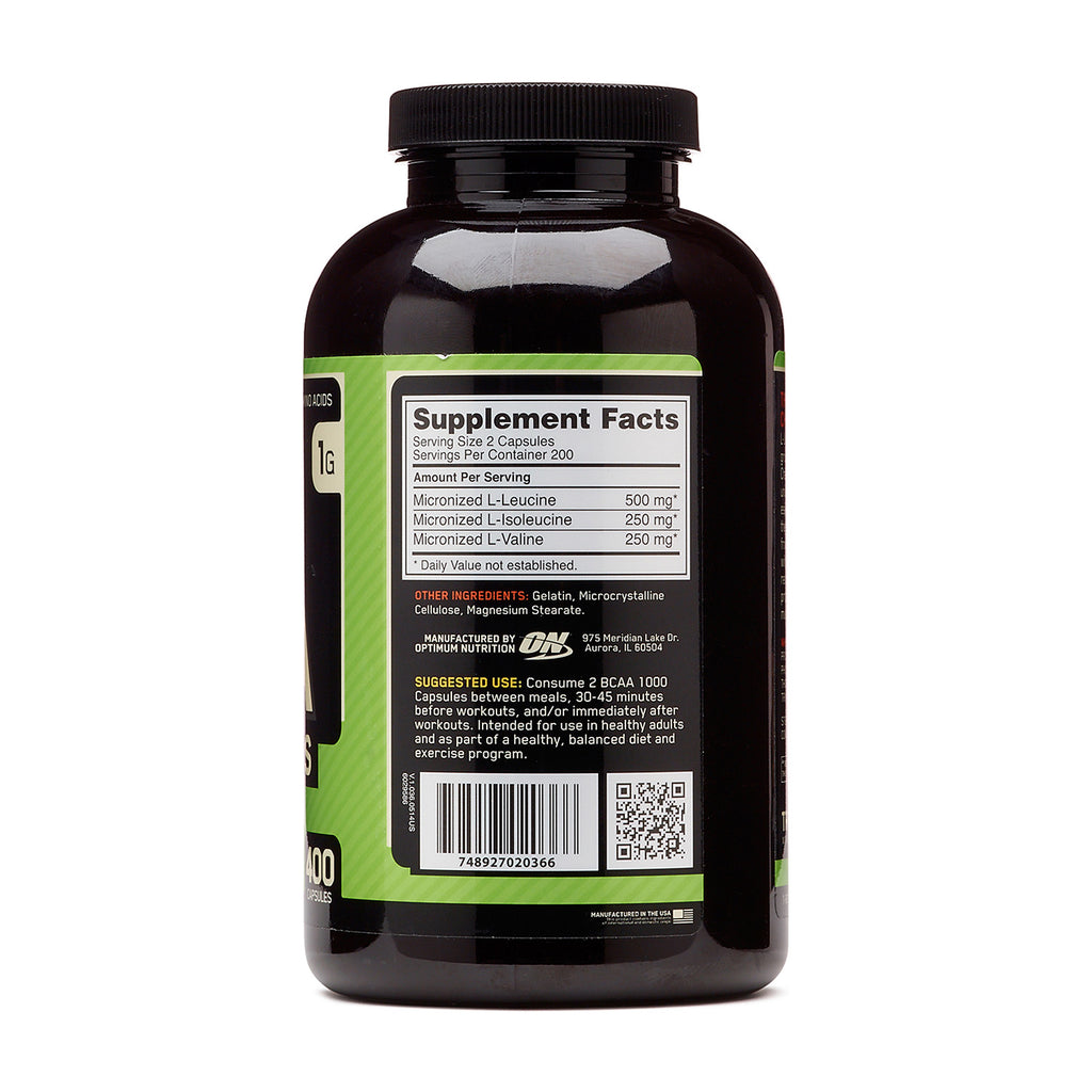 Optimum Nutrition® Mega-Size BCAA 1000 Caps